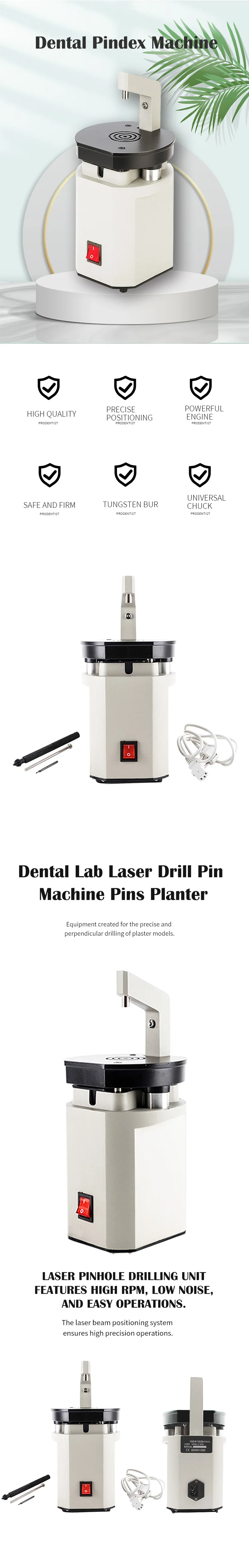 Dental Lab Dental Pindexmachine Dental Model Pin Laser Drilling Unit ...