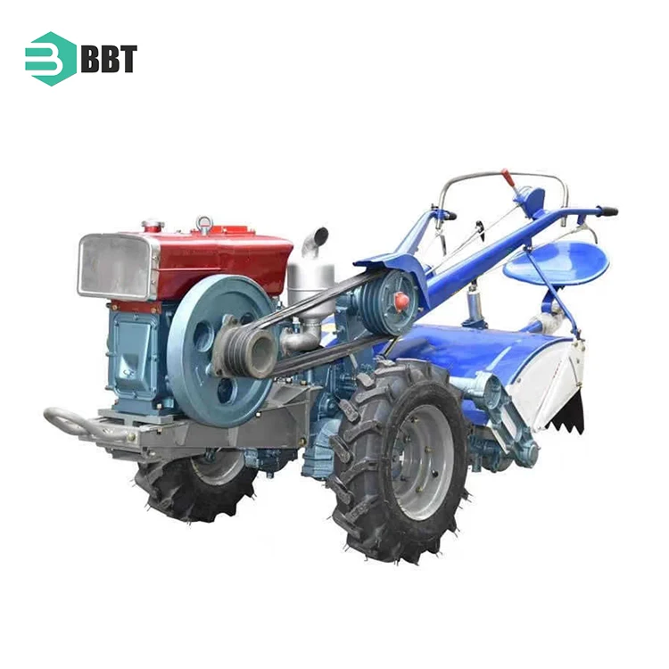 2 Wheel Power Tiller Walking Tractor Potato Harvester Hand-push Walking ...