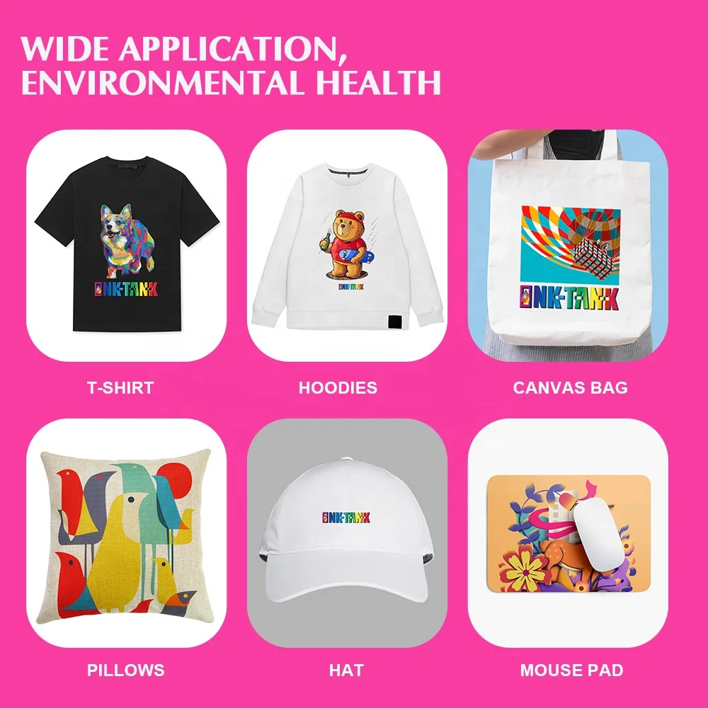 INK-TANK DTF Bottle Ink - Premium Pigment Inks for Epson