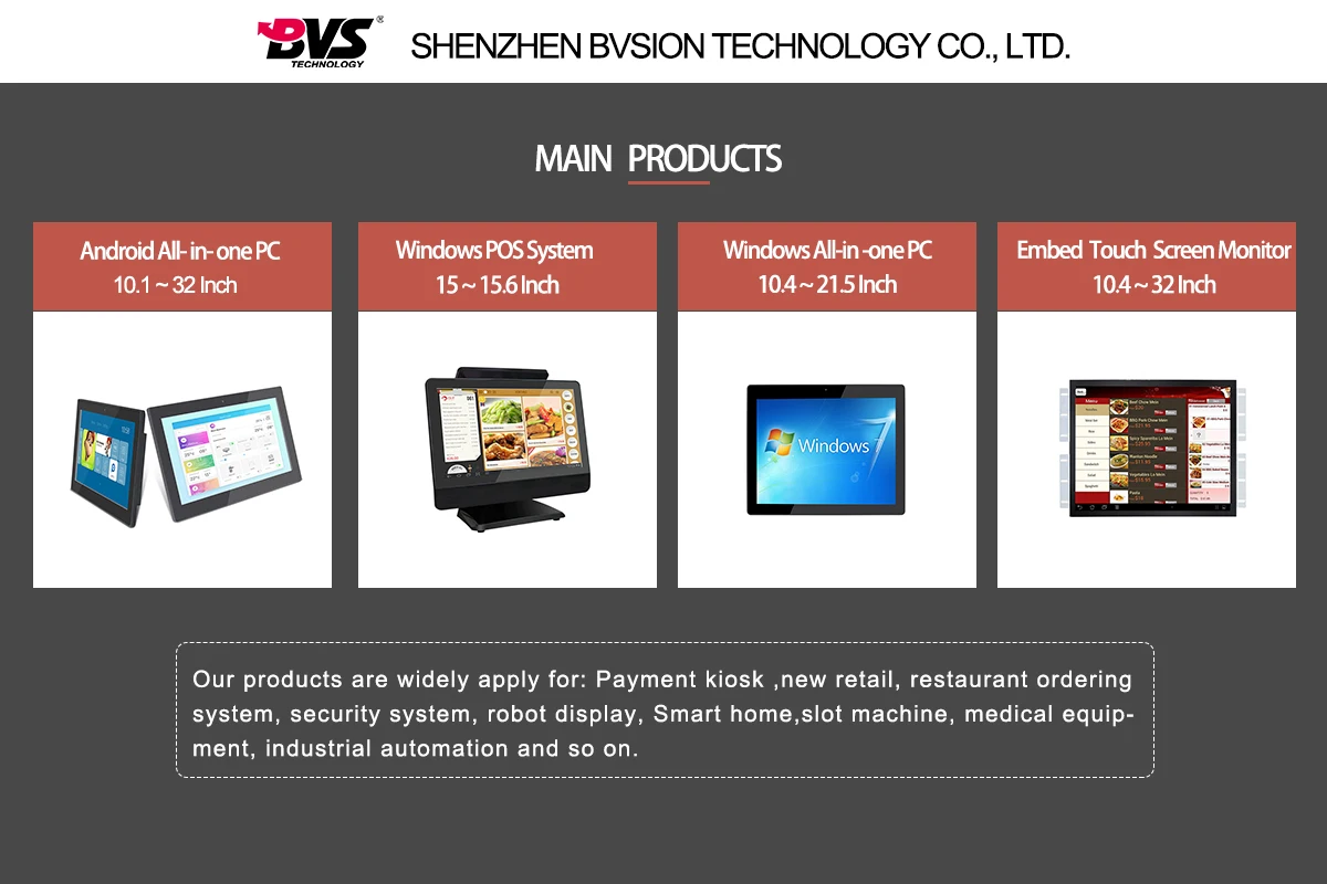 15.6 Inch Pos All In One Desktop Computer With Vfd Display Touch Pos ...