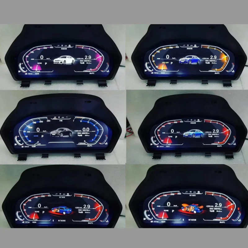 Customized Automobile Tachometer Dashboard for Universal Instrument Cluster