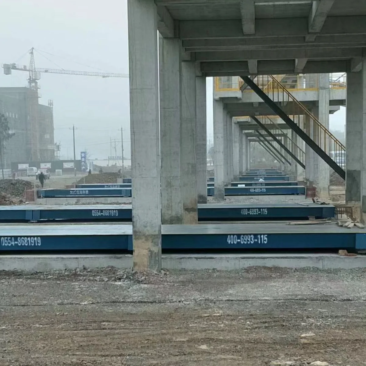 Weigh Bridge Scale Heavy Duty Truck Weighbridge 100tons Weighing Bridge ...