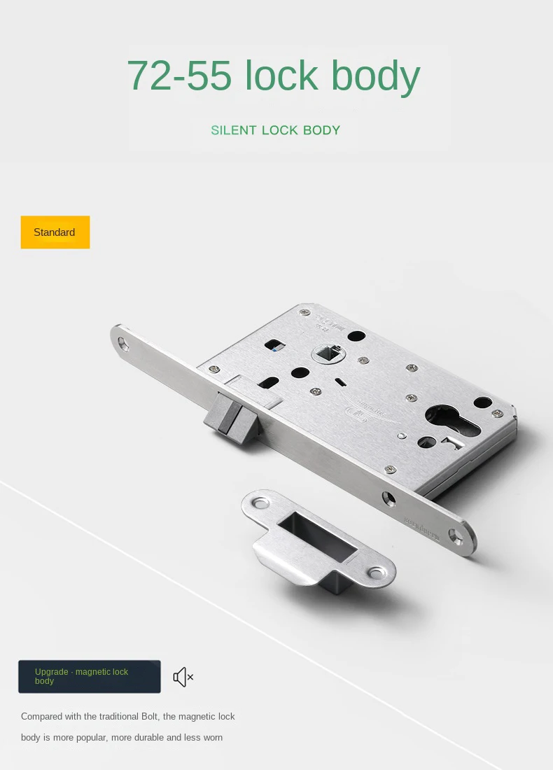 Door Handles Luxury Nord Modern Scandinavian Interior Bedroom Door Lock ...