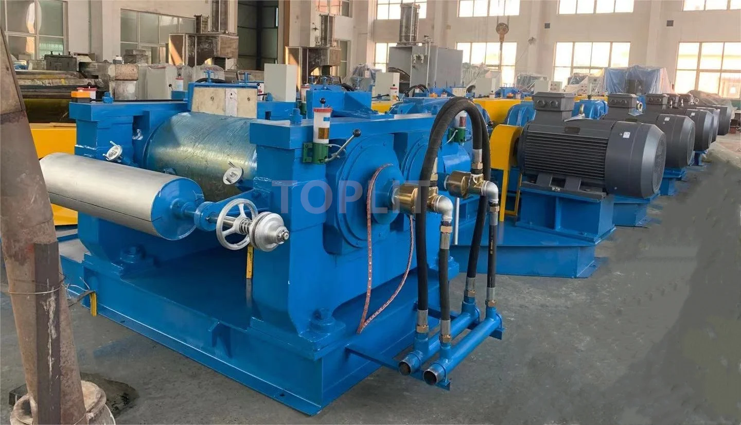 Two Roll Reclaimed Rubber Refiner Xkj-480 / Rubber Refining Mill - Buy ...