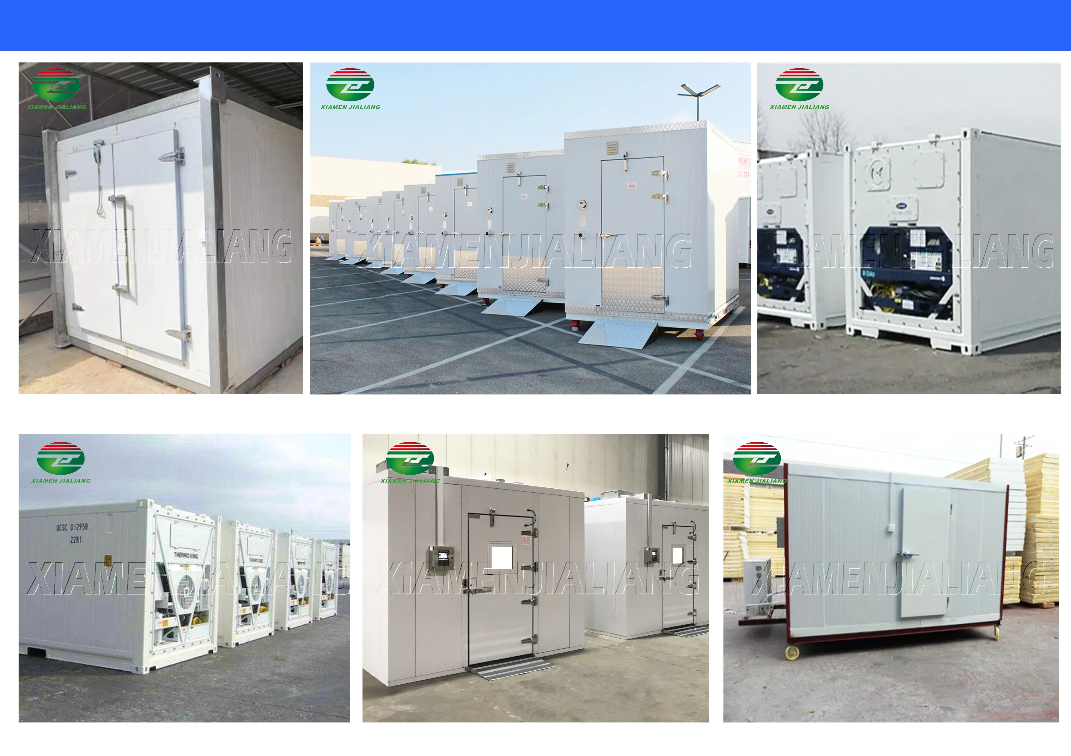 20ft 40ft Solar Power Cold Room Mobile Cold Storage Refrigerated ...