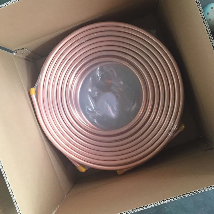 Copper Coil High Quality Air Conditioner Copper Pipe Manufacture Pancake Coil Capillary Copper ...