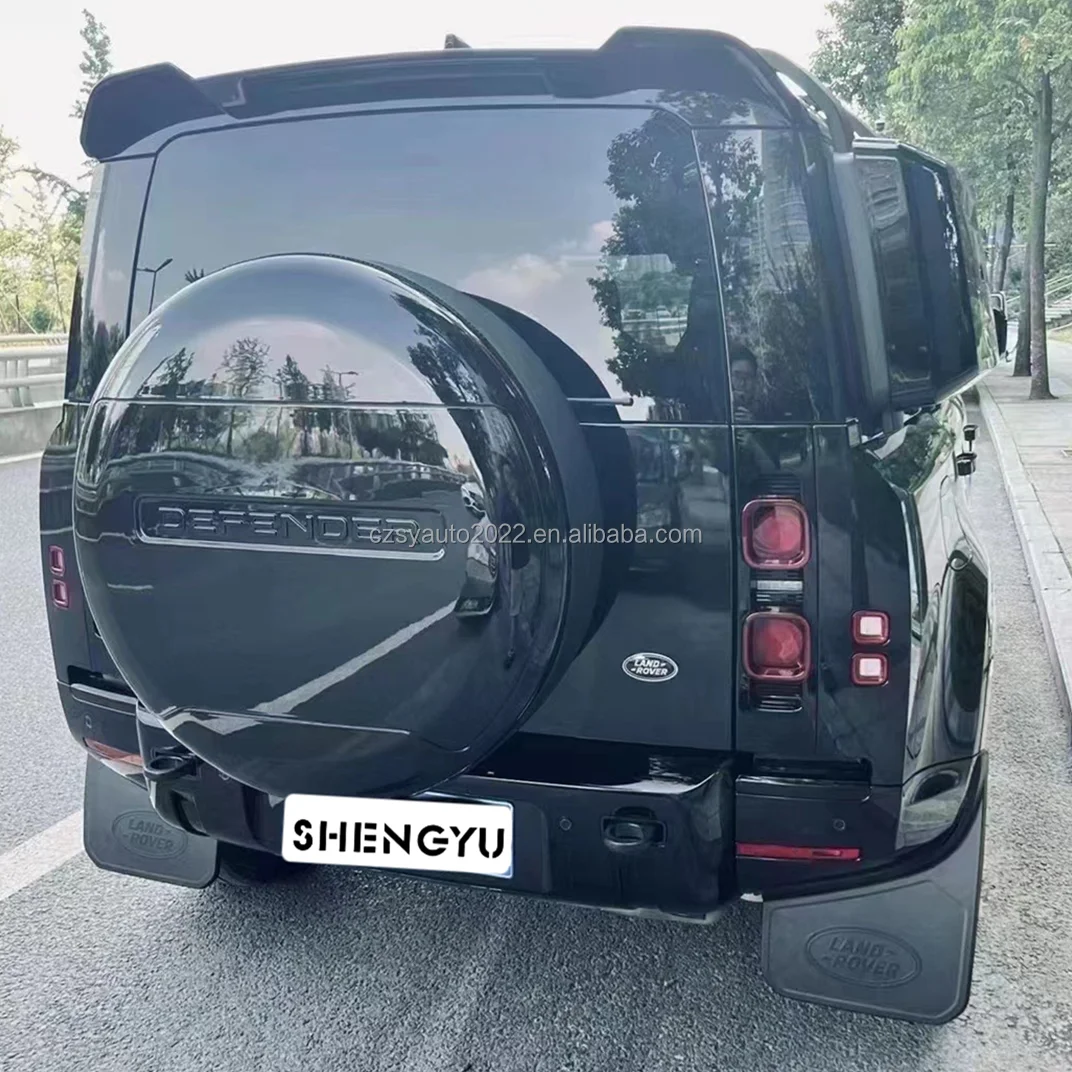 Body Kit with Bumpers Eyebrows Tail Lamps Tail Pipes Tire Cover for ...