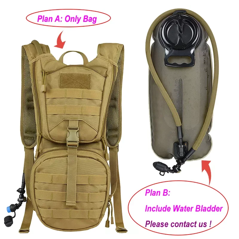 Maxoner Outdoor Hiking Backpack - 2L/3L Hydration Bladder