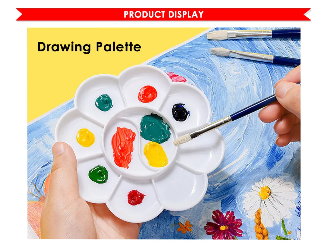 Foska Professional Classic Art Drawing Plastic Water Color Mix Paint ...