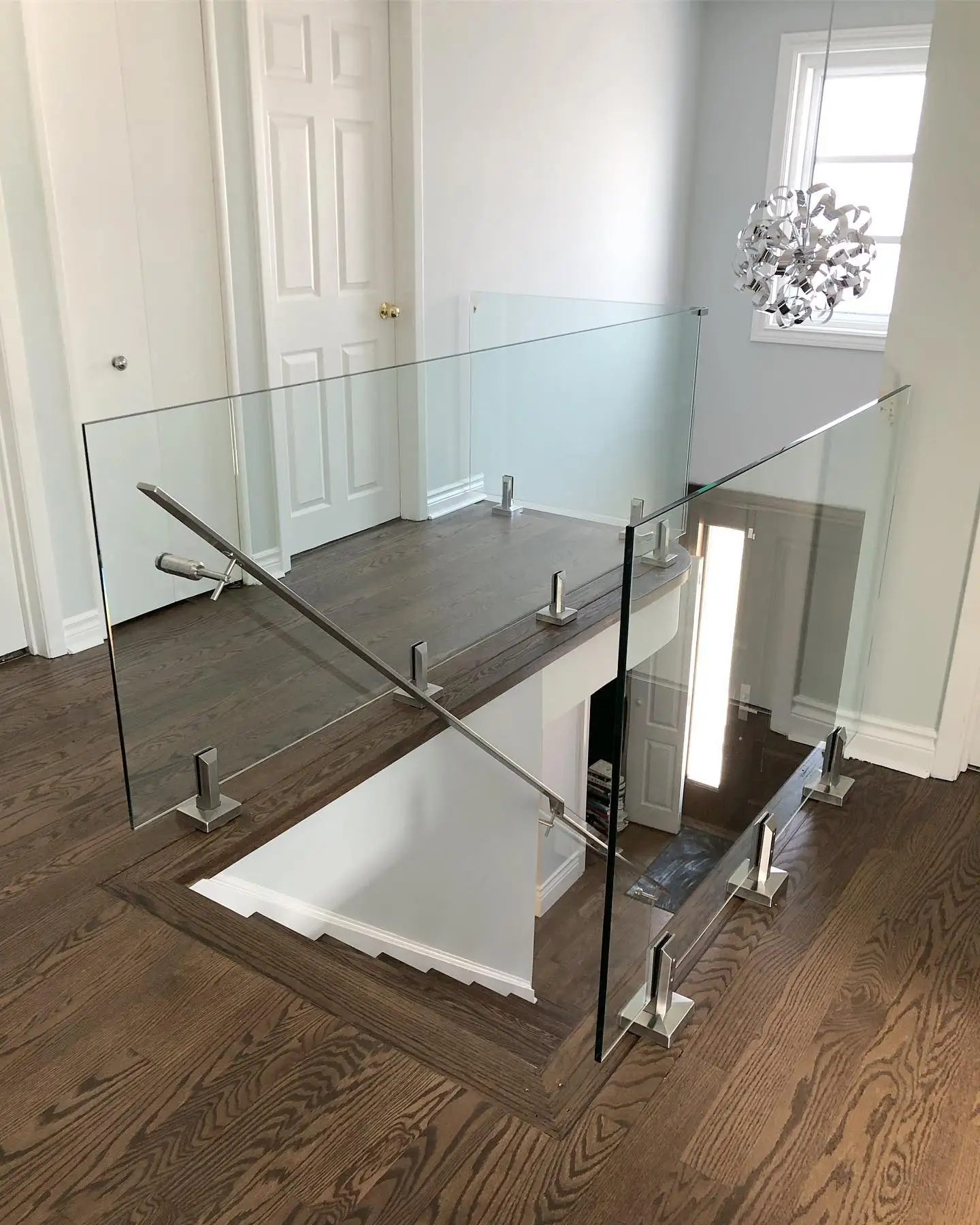 YL High Quality 2205 Glass Handrail Balustrade Railing