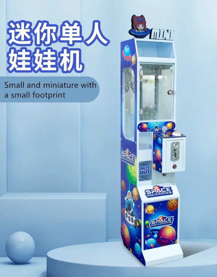 Luxury Kids Coin Operated Claw Crane Mini Toy Megamini Claw Crane Toy ...