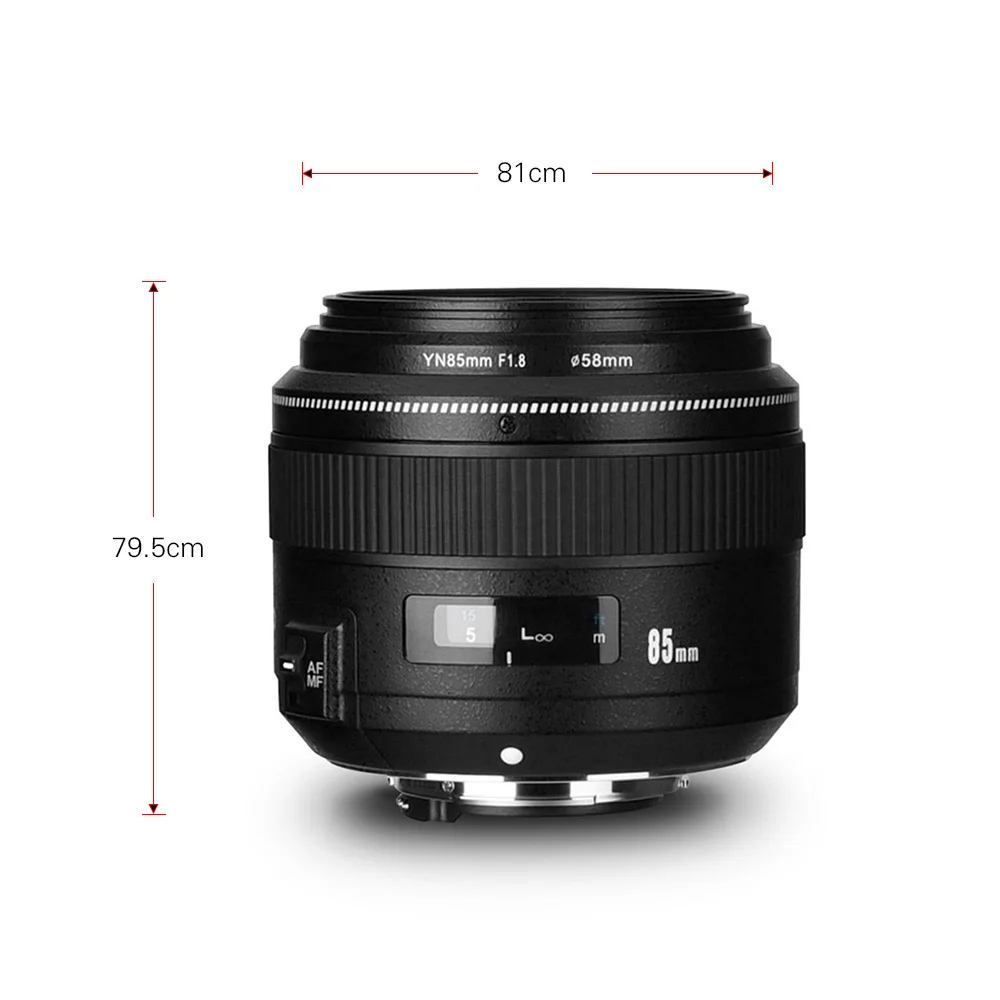 Yongnuo Camera Lens Yn85mm F1.8n Medium Telephoto Prime Lens Auto ...