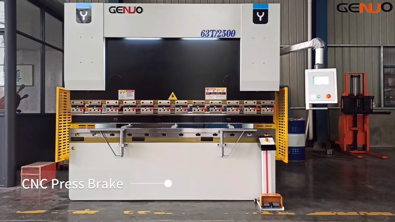 Genuo Factory Small Steel Plate Bending Machine Cnc Control System ...