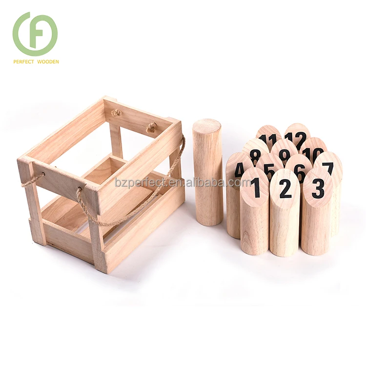 Stick Toss Skittle Sport - Customized Kubb/finska Game