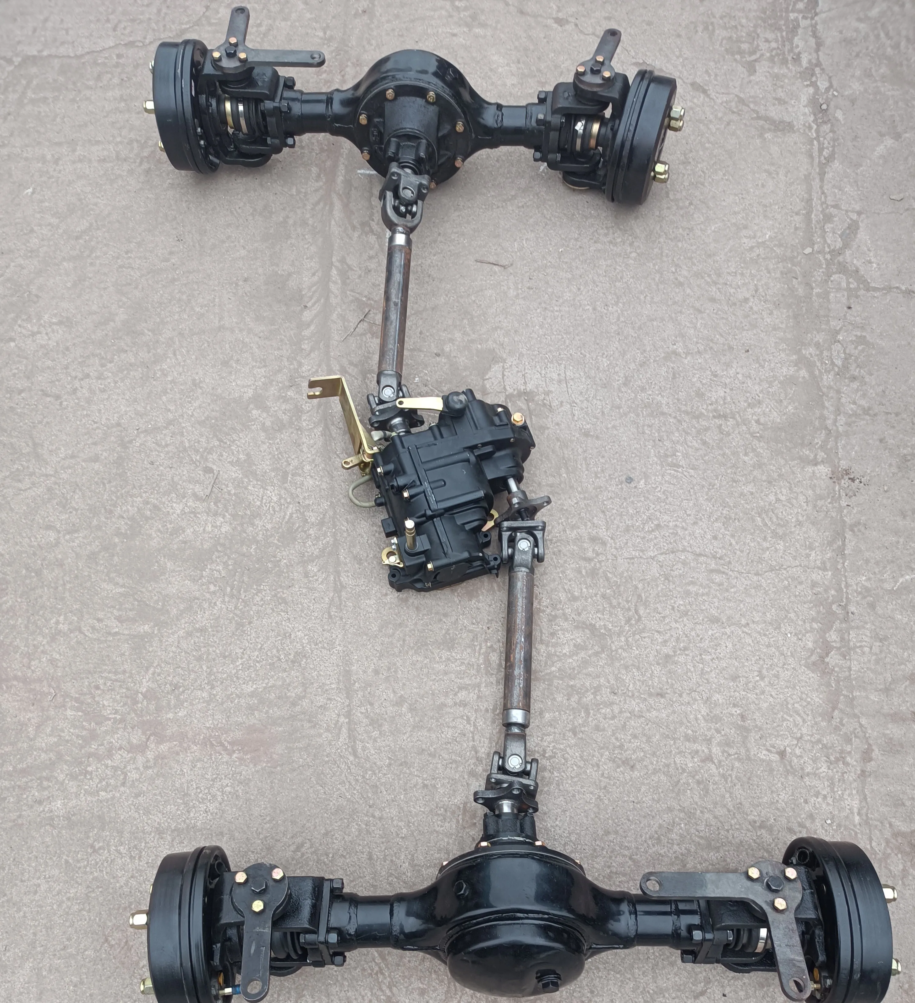 4WD Gasoline Engine Drive Transmission Chassis - New