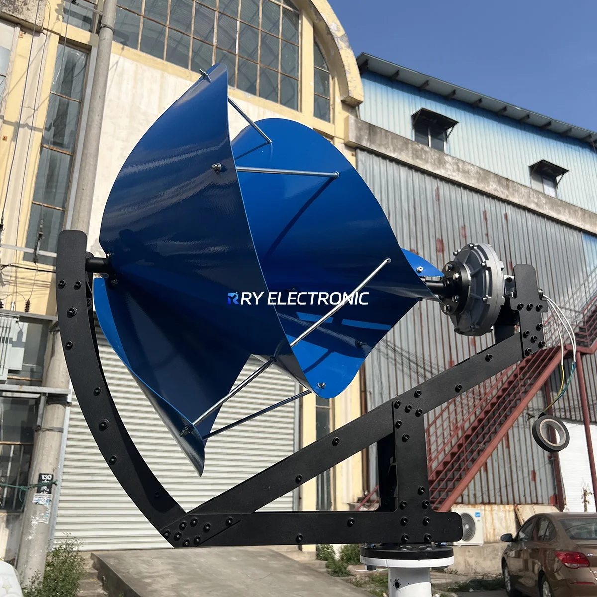 RY Archimedes Spiral Wind Turbine 1KW 24V 48V - Efficient Home Wind ...