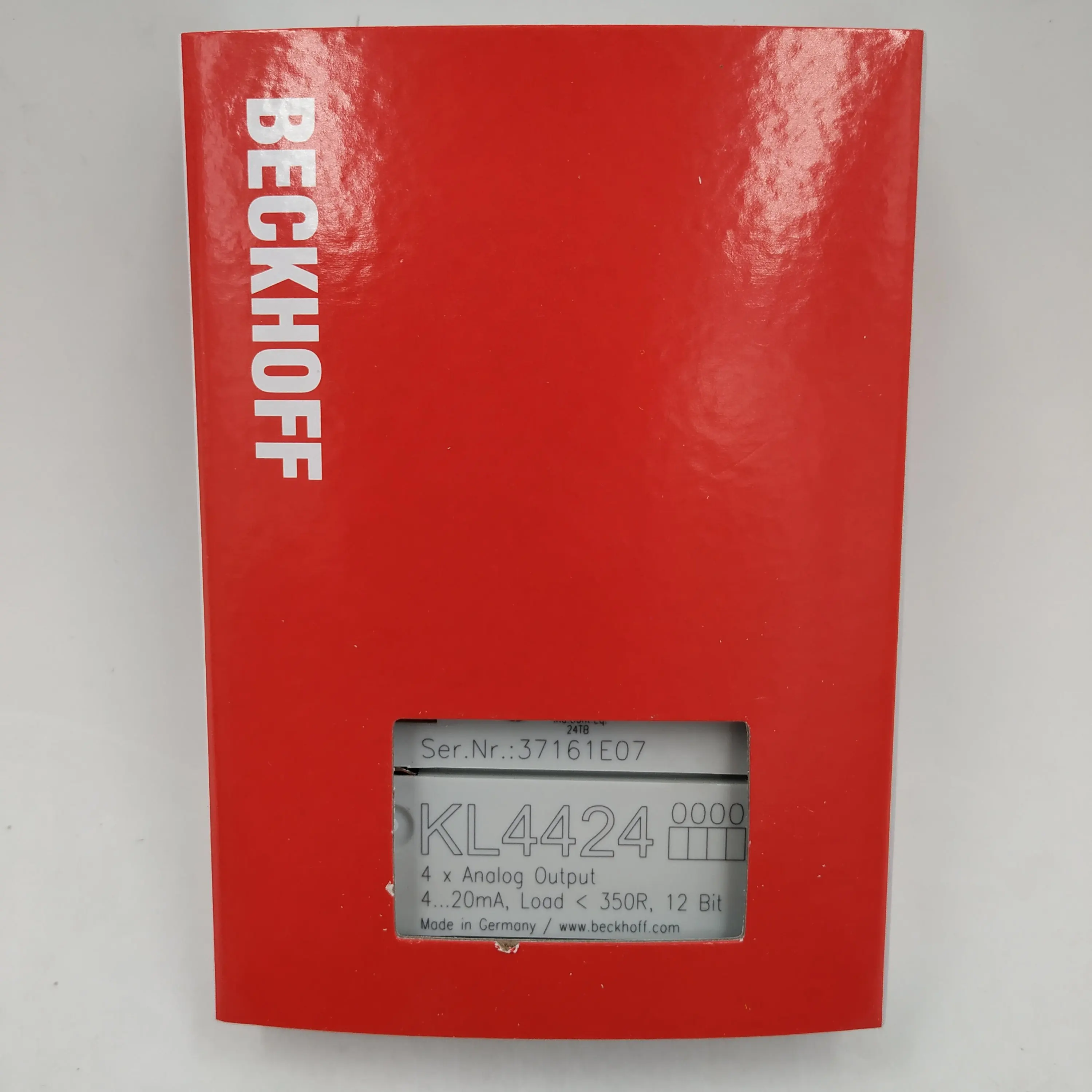 Beckhoff Channel Analog Output Terminal Module Kl4424 - Buy Beckhoff Kl4414,Channel Analog ...