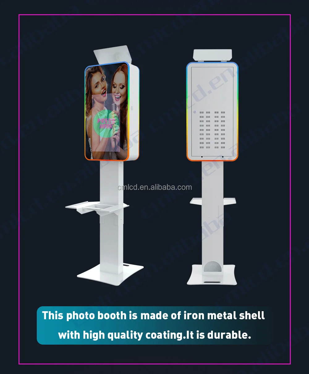 Mirror Photo Booth - 32 Inch Touch Screen Photobooth