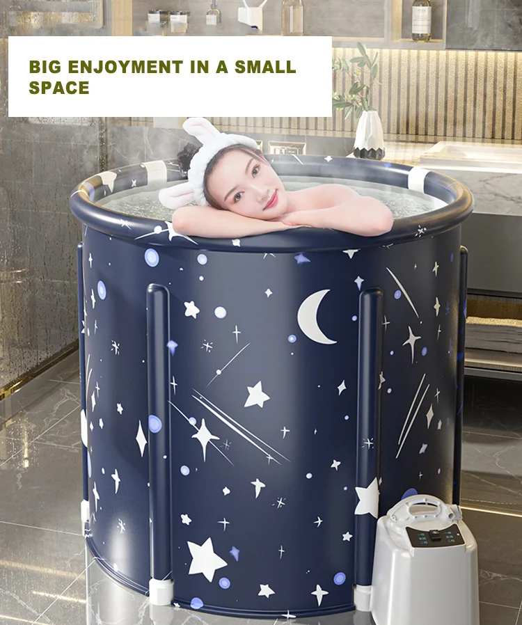 Whole Sale Foldable Bathtub Freestanding Folding & Soaking Spa Bath Tub ...