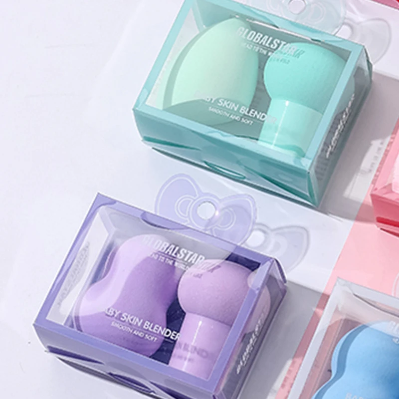 Wholesale 2pcs Mushroom Head Powder Puff Makeup Egg Cushion Foundation ...