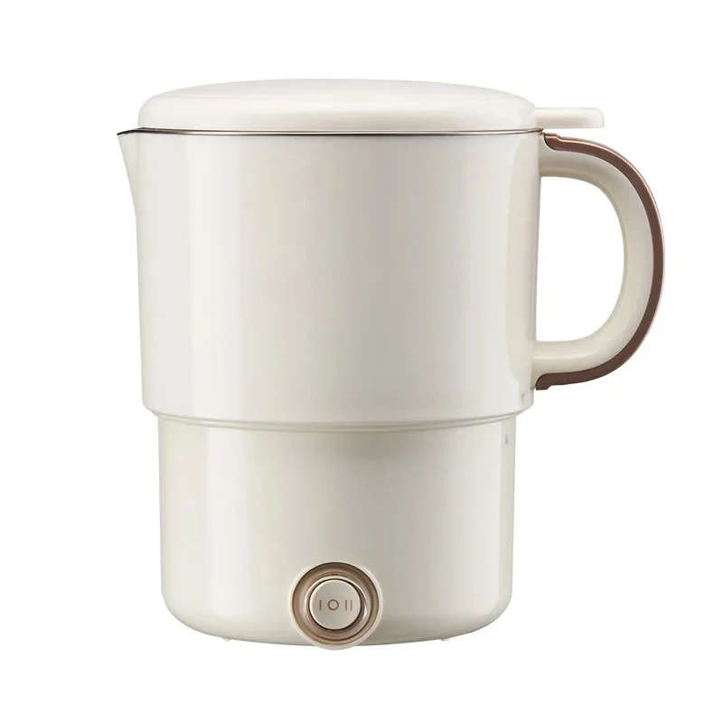 0.8L 500W Folded Electric Kettle Portable Cooking Pot Multicooker ...