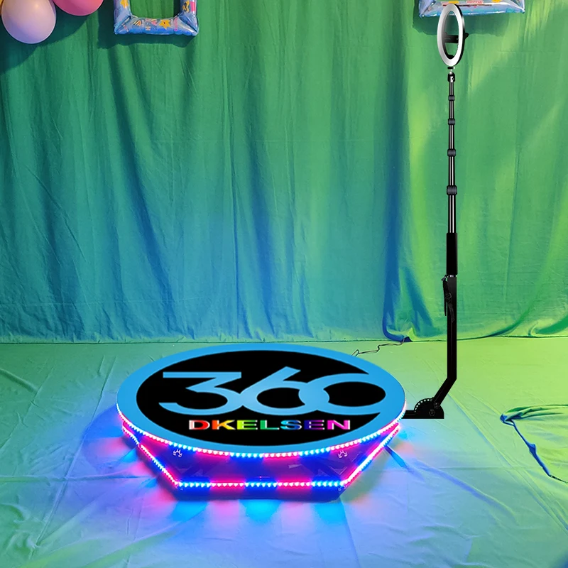 Custom 360 Photo Booth Enclosure Backdrop Inflatable 360 Photo Booth ...