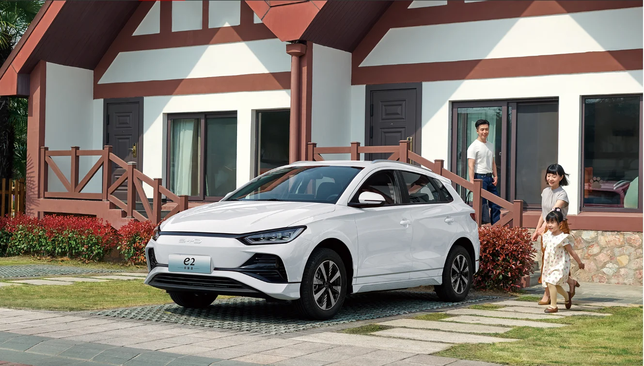 2023 Byd E2 Electric Car Hot Sale Long Range 405km 5-door 5-seats ...