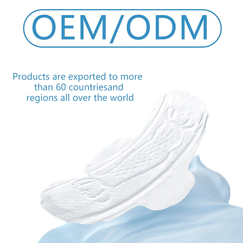 Customize Logo Raw Material Feminine Intimate Hygiene Pads Organic ...