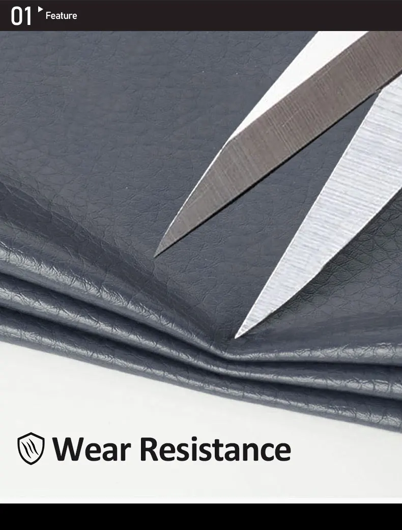 ZHICAI Thick Leather Paper Grain Texture Linen Crocodile Embossed ...