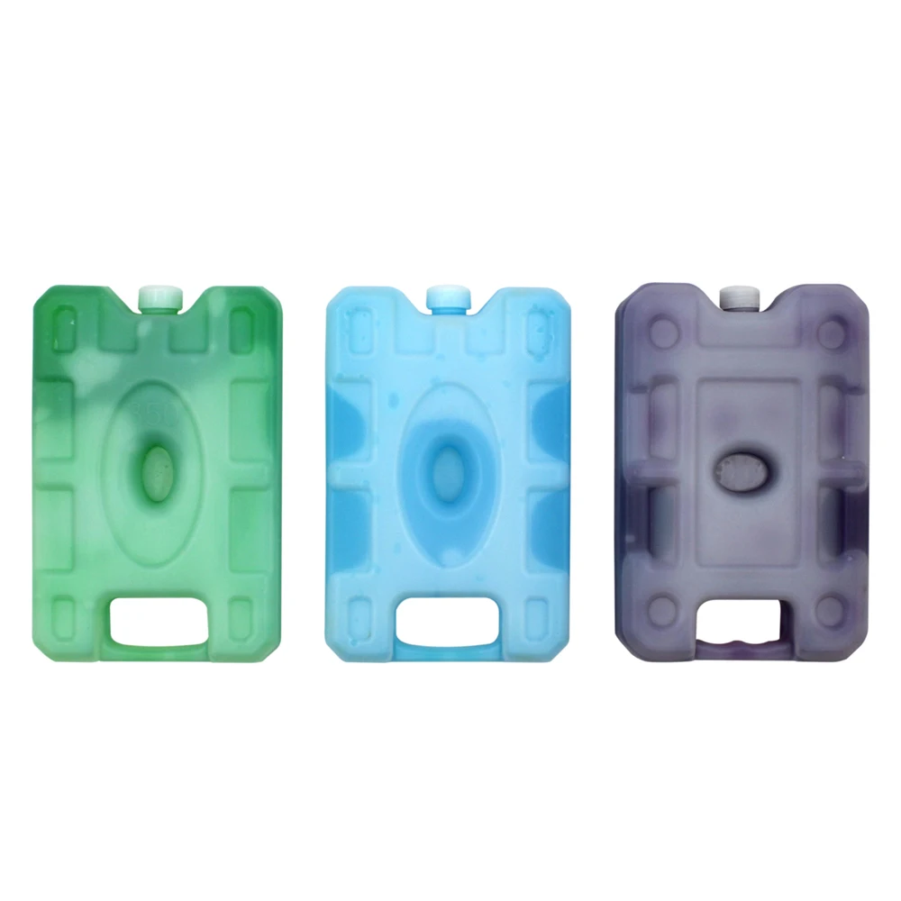 Oem Ice Bricks Reusable Ice Pack Blue Green Gel Ice Cooling Box Freezer ...