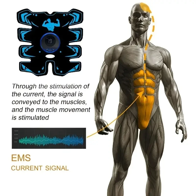EMS Muscle Trainer - Abdominal Toning Belt by FUNXI
