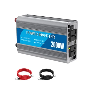 Invertor 12v 24v To 220v Inverter 2000w Car Inverters Dc To Ac Battery ...