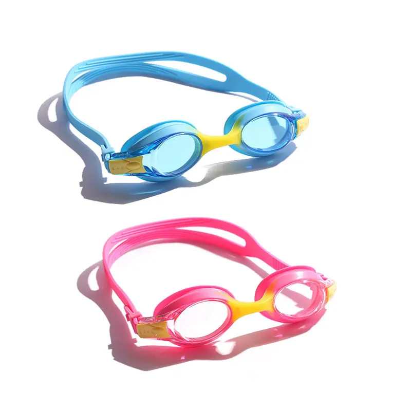 Professional Racing Silicone Swimming Goggles Kids Summer Anti-fog Uv ...