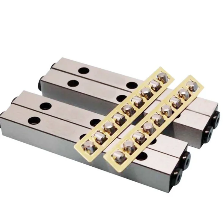 Linear Motion Guides Precision Cylindrical Rollers Anti-creep Cage ...