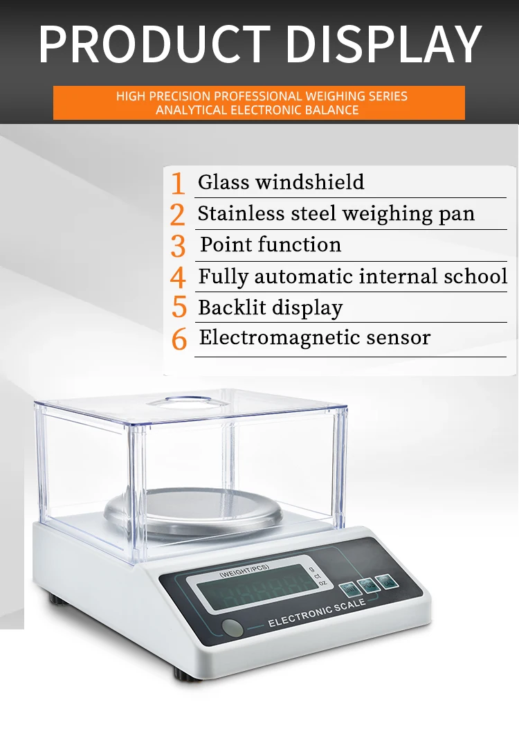 Laboratory Sensitive Weighing Scale 0.1g 0.01g 0.001g Industrial ...