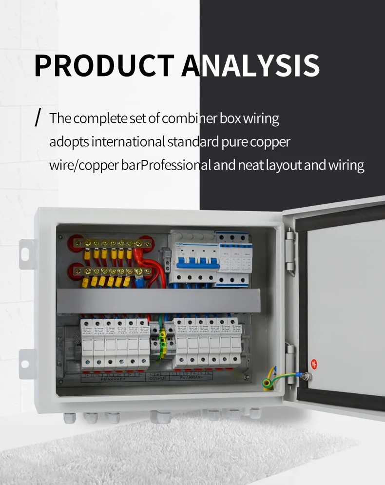 Saipwell Photovoltatic Solar Combiner Box 1000v Solar Distribution Box ...
