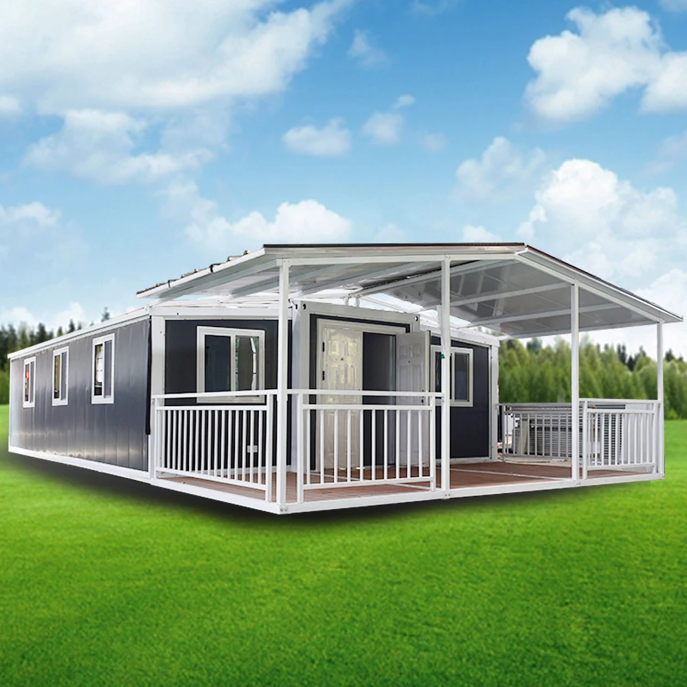 hurricane proof 20ft 40ft folding expendable container home 2 3 bedroom ...