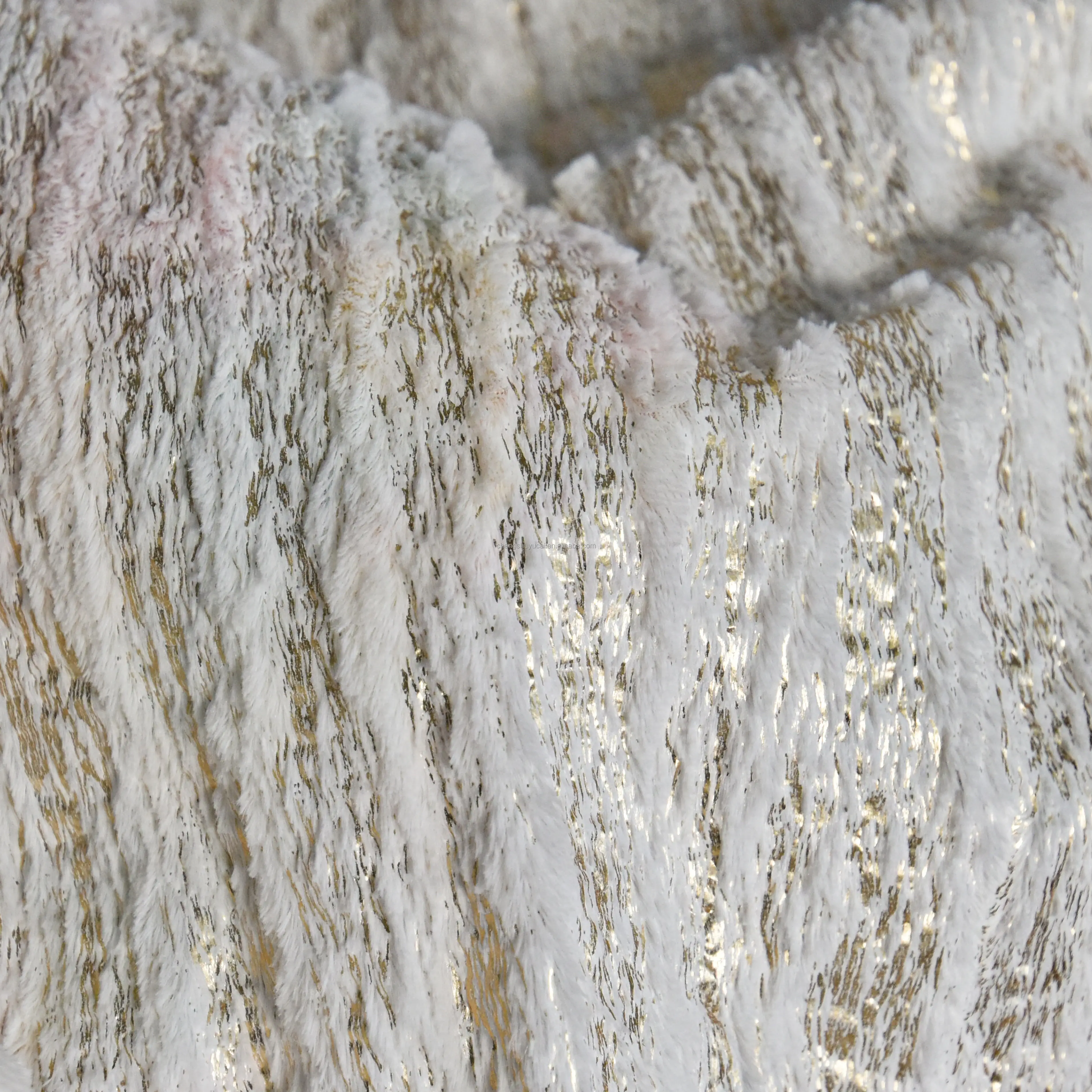 Mermaid Scale Embossed Short Pile Plush Fabric - Buy Mermaid Scale ...