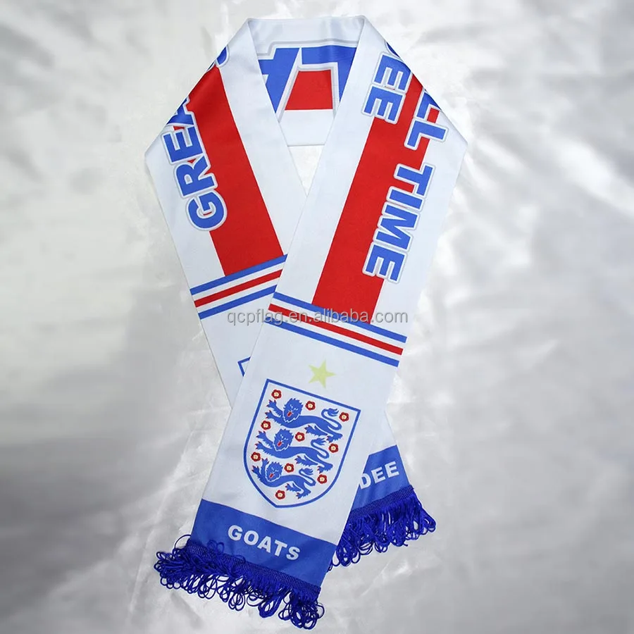 Custom Football Scarf Slogan Banners Scarf Club Fan Scarf Event ...