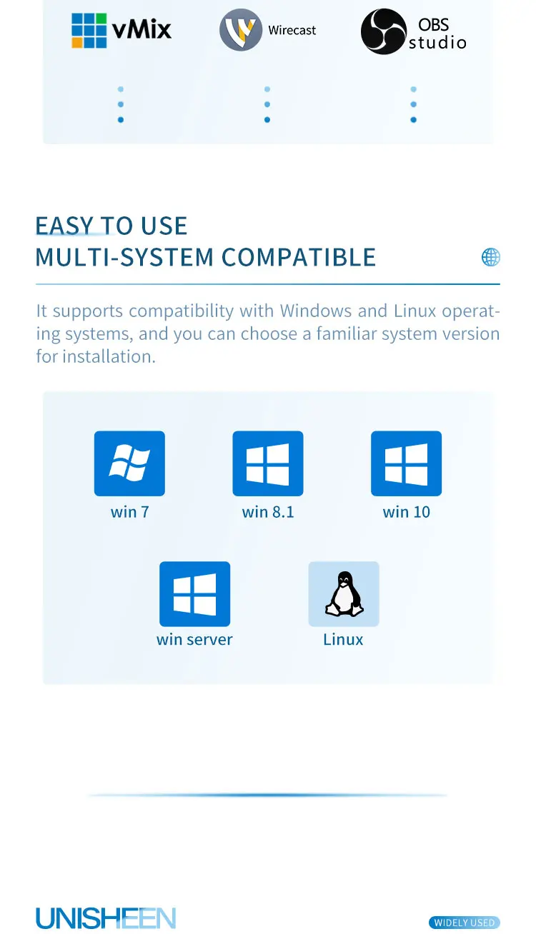 Unisheen UC3300H - Live Broadcast 1080P Game Streaming