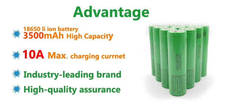 Korea Genuine Brand 18650 MJ1 Battery - 3500mah Rechargeable