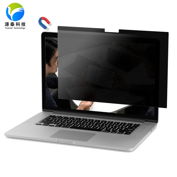 Removable magnetic Privacy screen Filter Anti-Spy Film anti glare ...