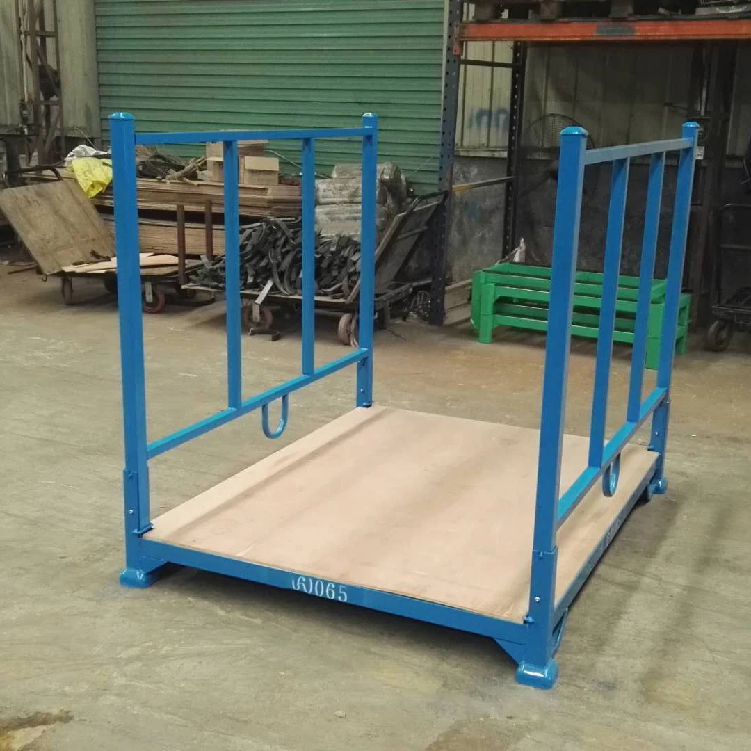 Adjustable Warehouse Steel Pallet Tyre Rack Tires Fold Storage Truck ...