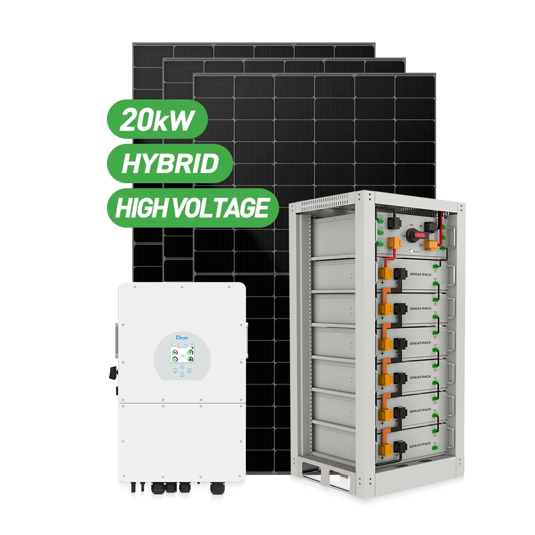 50 Kva Solar System with 100kwh Storage Battery for Farms