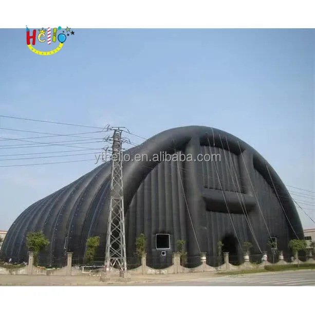 Giant Commercial Inflatable Storage Warehouse Building Tent Black huge ...
