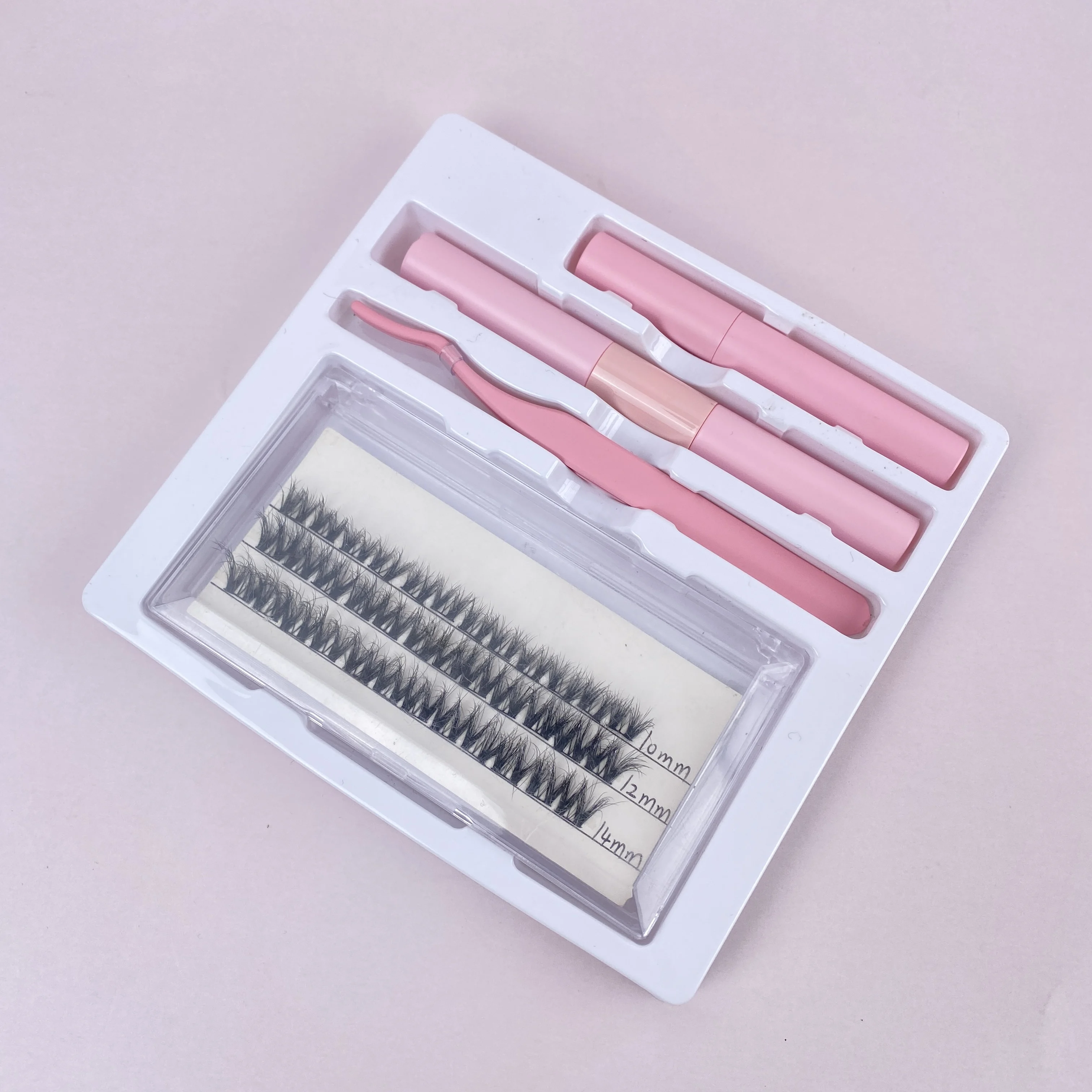 Wholesale Pink Eyelash Boxes Packaging Customized Luxury Lash Box With ...