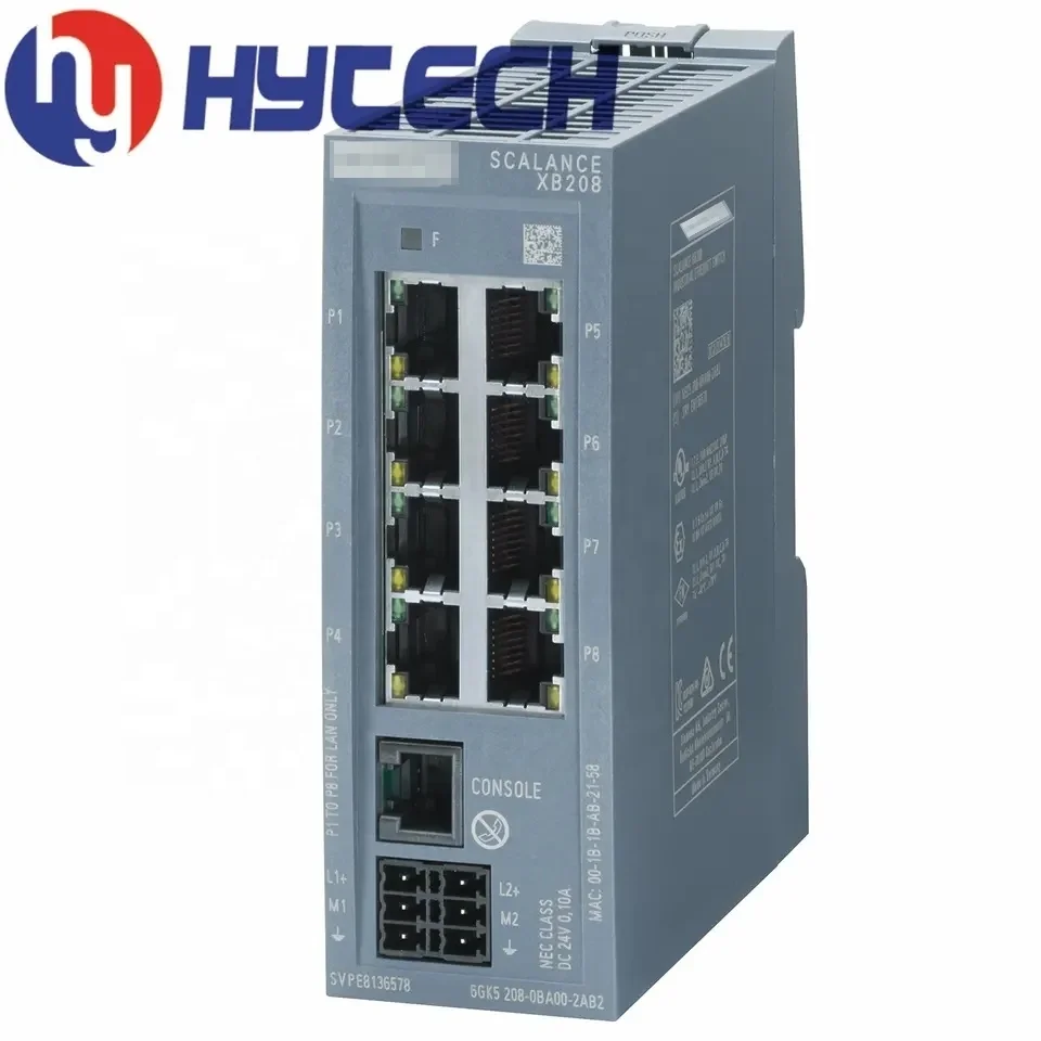 SIEMENS SCALANCE XB208 - Layer 2 Managed Switch 8x100mbit/s