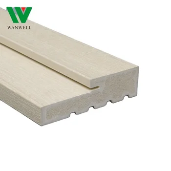 Wooden Composite Door Jamb Pvc Foam Trim For Door And Window - Buy ...