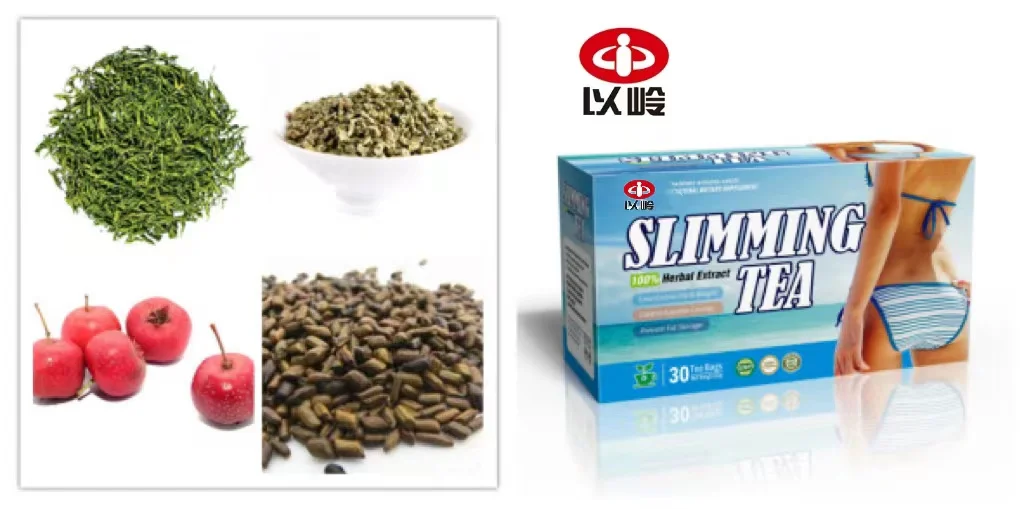 Yiling Health 18 Types Chinese Herbal Tea Kampo Weight Loss Teabag ...