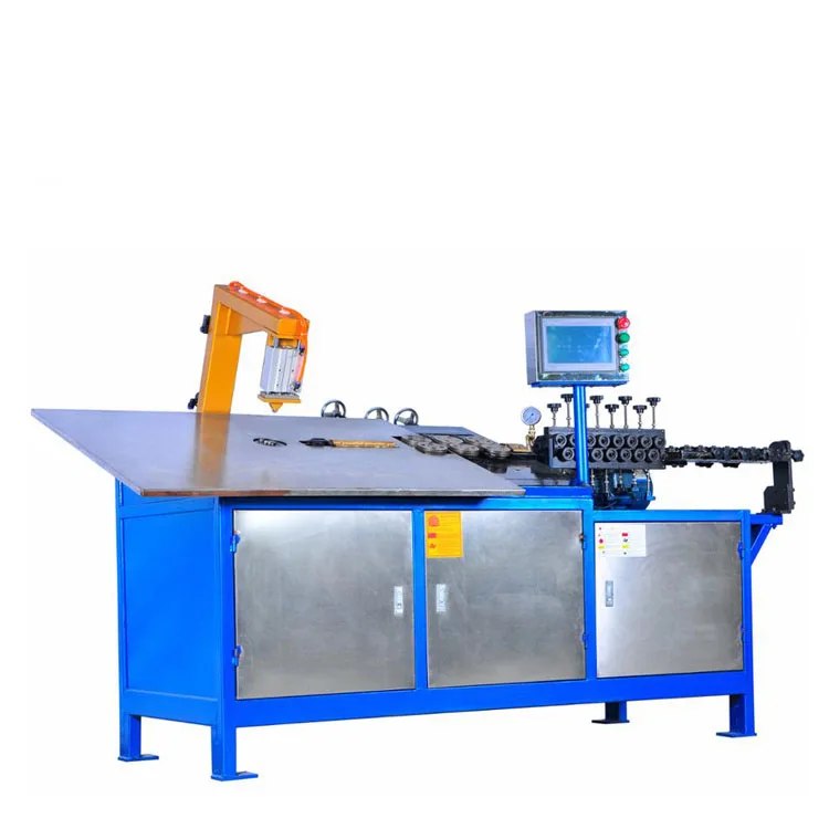 2d Cnc Automatic Steel Wire Bender / Iron Rebar Stirrup Bending Machine For Steel - Buy Wire ...